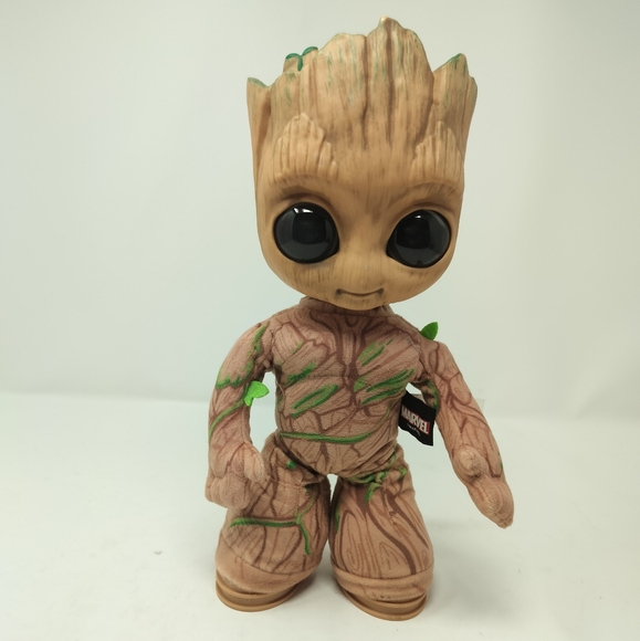 Mattel | Toys | Mattel Marvel Groot 1inch Plush Figure Groovin Groot ...